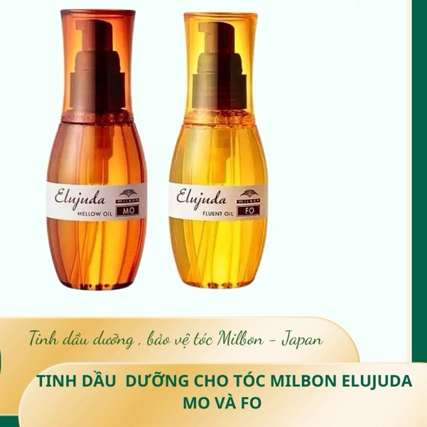 Tinh dầu dưỡng phục hồi tóc Milbon Elujuda Argan Oil (Milbon Elujuda MO / FO Hair Treatment Oil ...