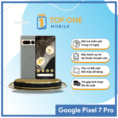 GG pixel 7 pro – RAM 12GB/128GB – Màn hình AMOLED 6.7 inch 120Hz – Chip ...