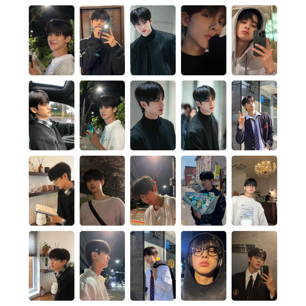Lomo card 1 mặt KMK-60 ảnh bo góc Kim Min Kyu - IG B | Shopee Việt Nam