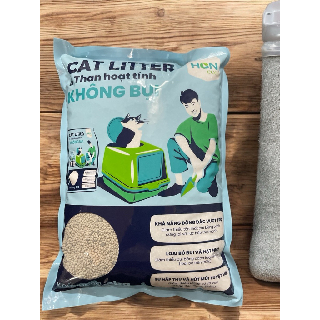 [3kg-6,6L] HCN-ECO CAT LITTER Cát Vệ Sinh Cho Mèo Ít Bụi, Vón Cục, Khử Mùi Hiệu Quả | Shopee ...