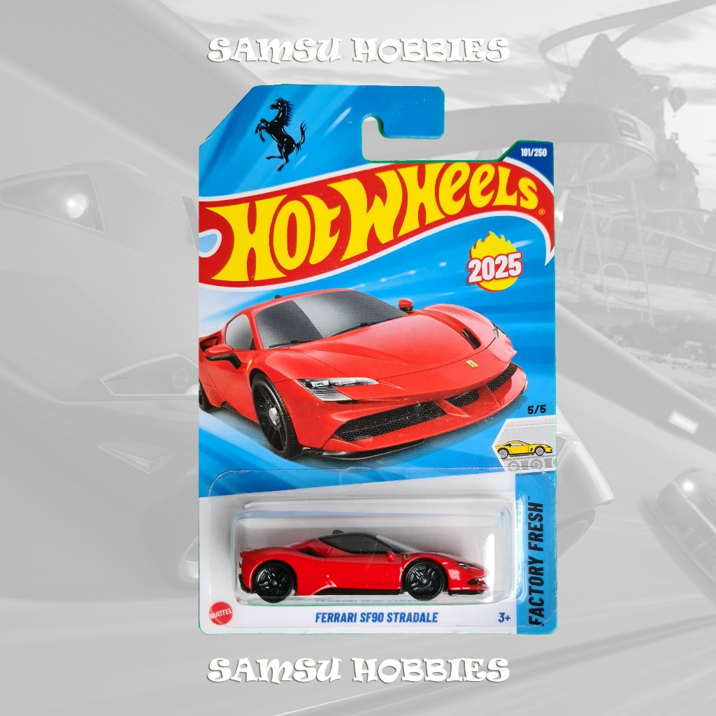SamsuHobi - Xe mô hình Hot Wheels FERRARI SF90 STRADALE (Basic J & K ...