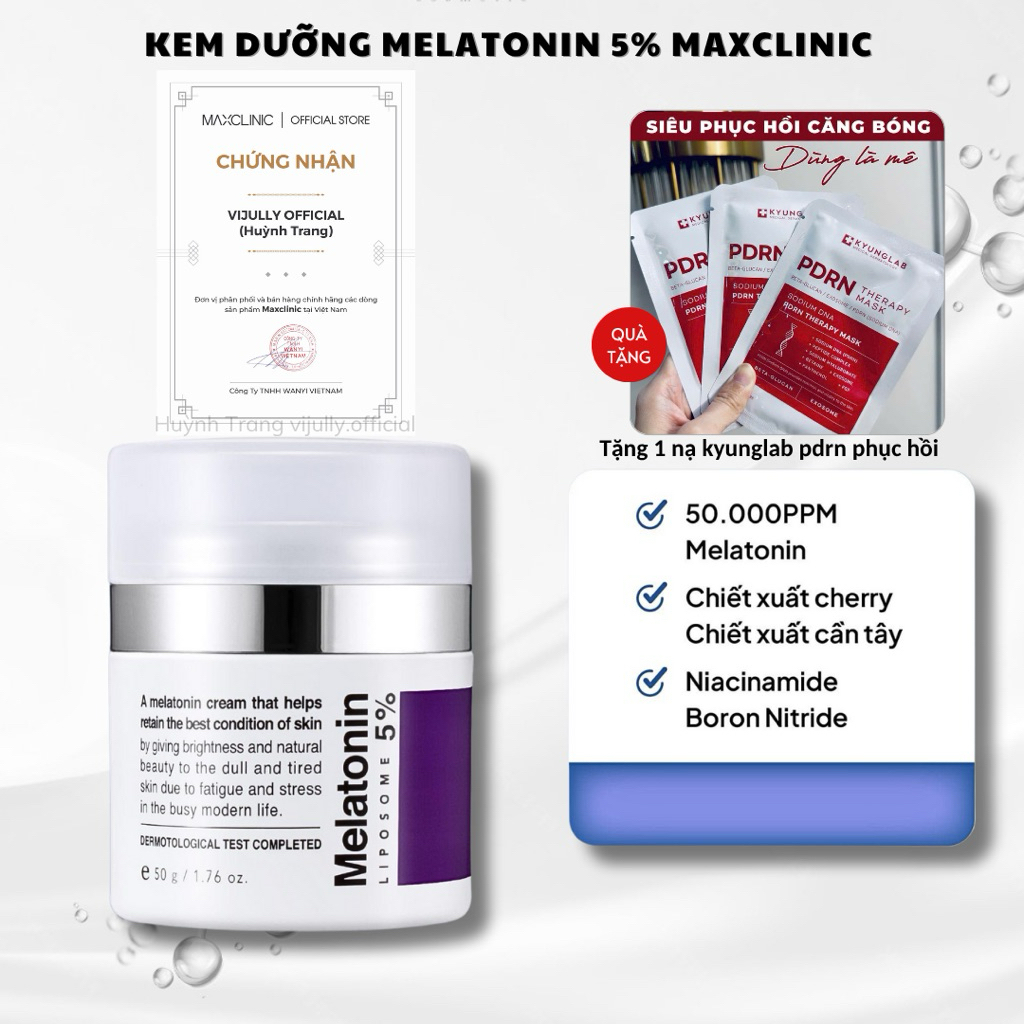 [Tặng Nạ Kyunglab] Kem dưỡng sáng trẻ hóa da MaxClinic Time Return ...