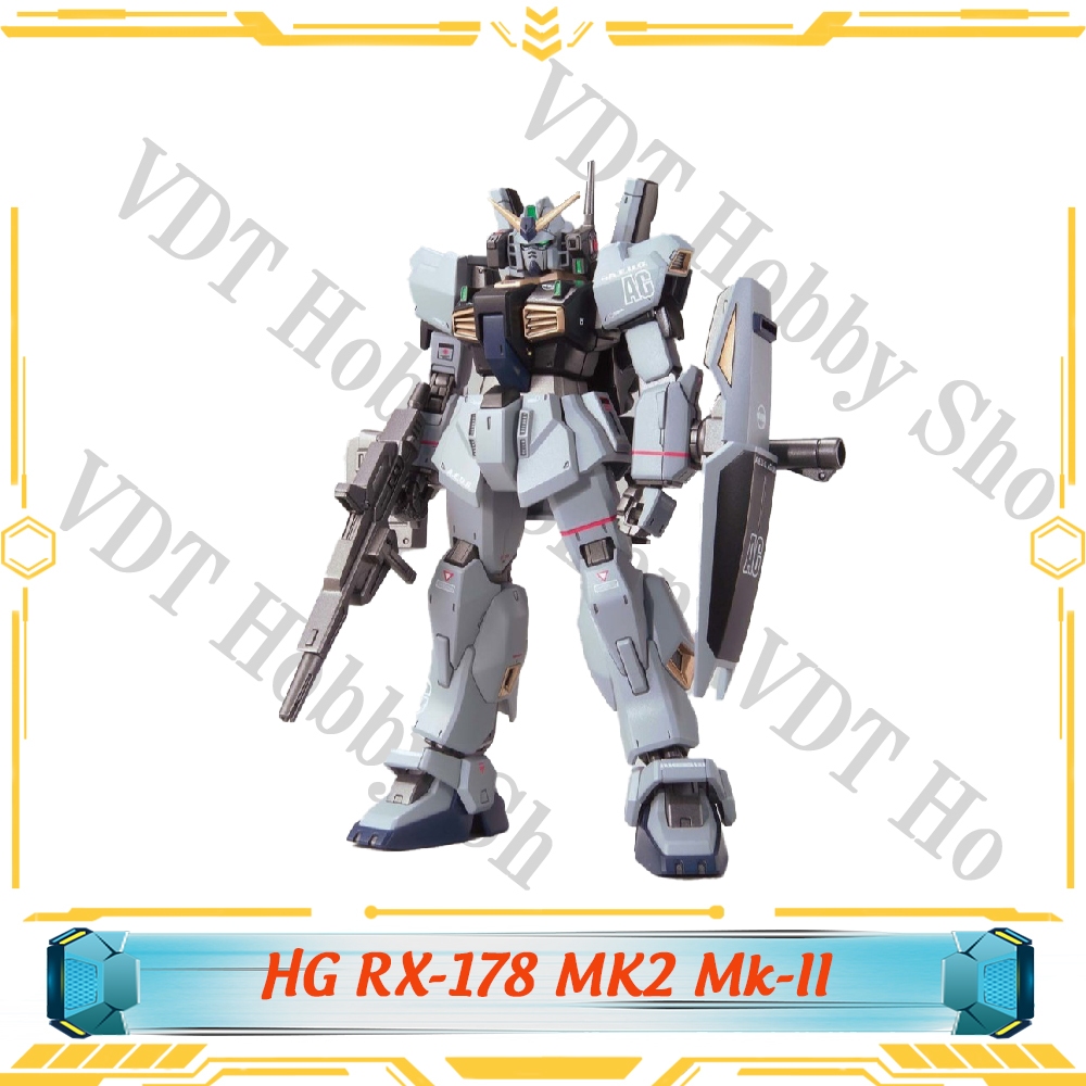 Mô hình lắp ráp HG RX-178 MK2 Mk-II ( tặng kèm decal nước và base ) | Shopee Việt Nam