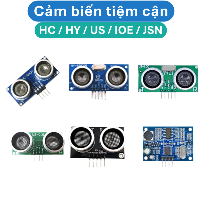 Mạch cảm biến siêu âm HC-SR04, HY-SRF05, US-015... | Shopee Việt Nam