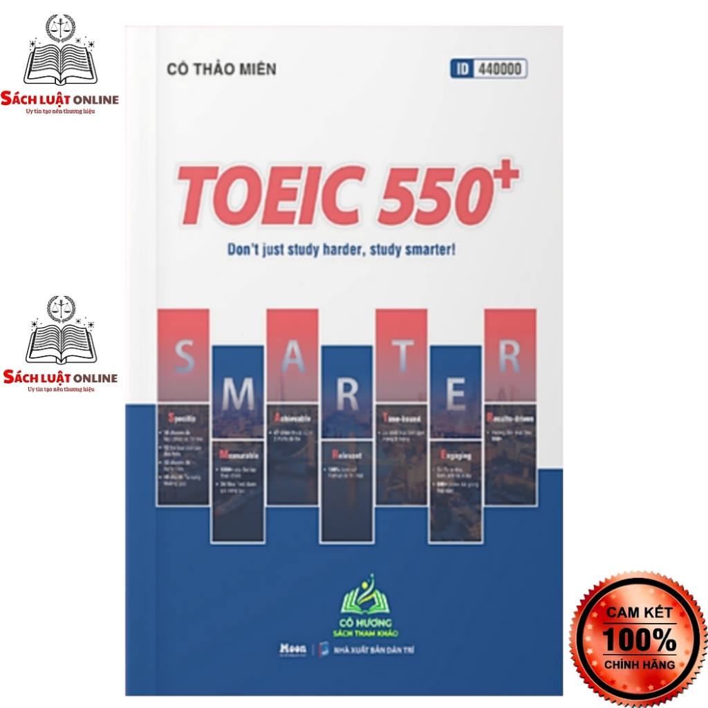 Sách - Toeic 550+ (Moonbook) | Shopee Việt Nam