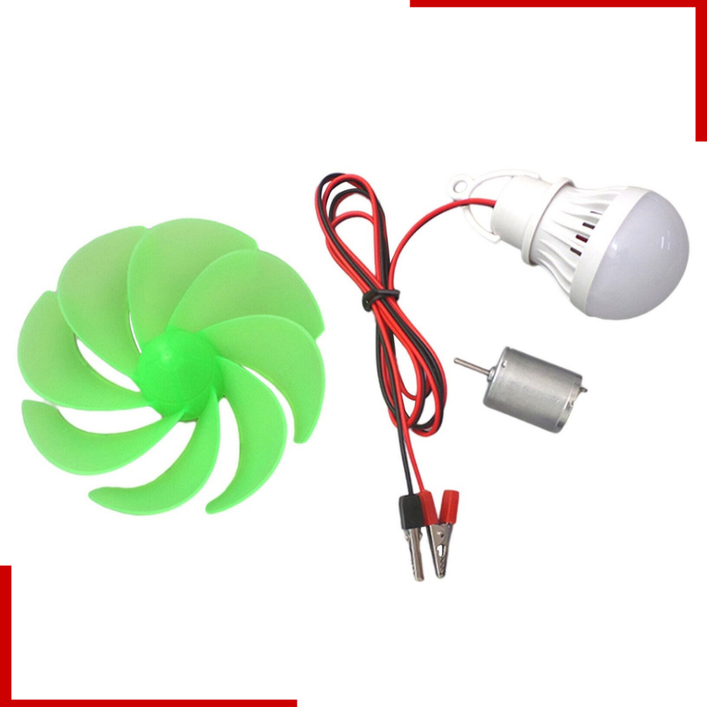 Máy phát điện tuabin gió mini V2 Pro – điện gió, mô hình STEM sáng tạo ...