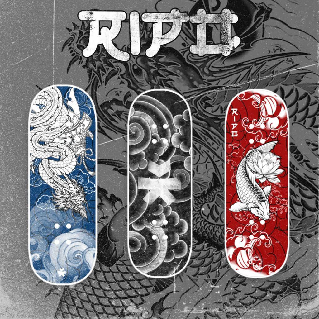 Mặt ván trượt ngón tay chuyên nghiệp FINGERBOARD DECK - RIPO Collection ...
