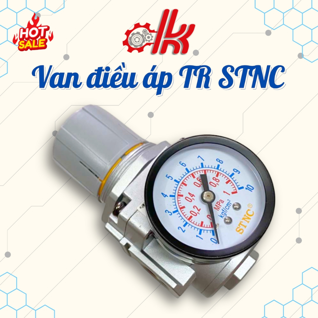 {DỦ KHANG} Van Điều Áp Khí Nén STNC TR Series - Van Chỉnh Áp Hơi Kèm ...