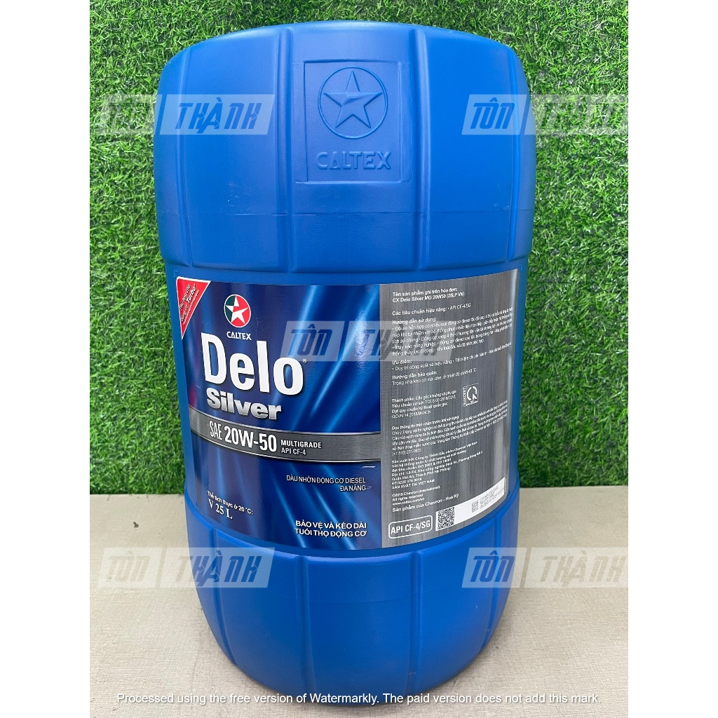 [ HÀNG CHÍNH HÃNG ] Dầu Động Cơ Diesel/Xăng Caltex Delo Silver API CF-4 ...