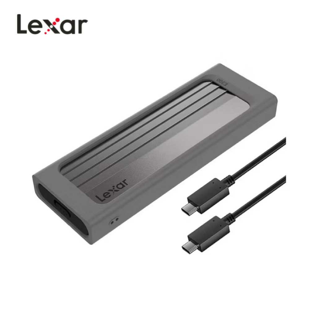 Box ổ cứng Lexar E300 M.2 SSD Enclosure hỗ trợ NVMe SSD 2280/2260/2242 ...