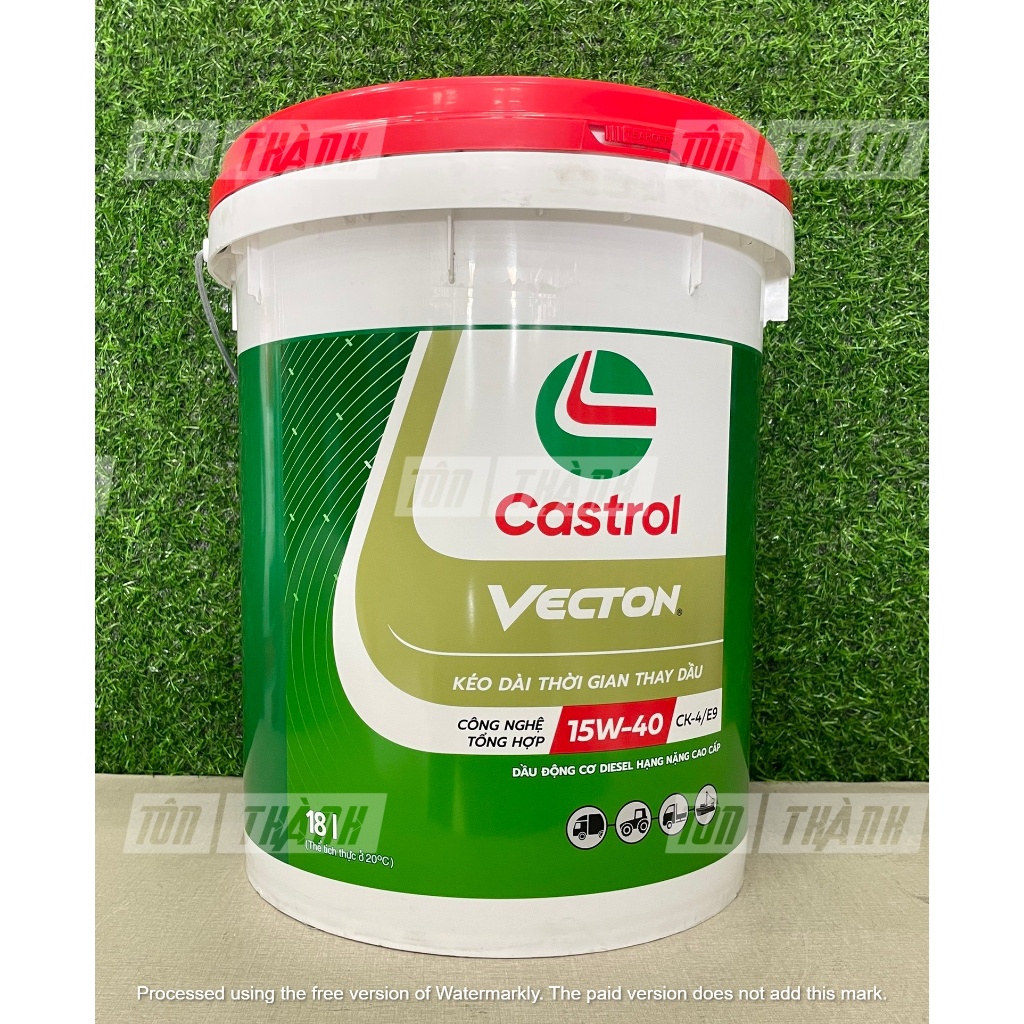 [ HÀNG CHÍNH HÃNG ] Dầu động cơ Castrol Vecton 15W-40 CK-4/E9 - Kéo dài ...