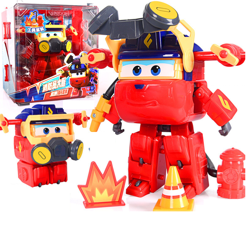 Mô hình super wings mô hình Runi Cứu Hỏa cỡ lớn đồ chơi đội bay siêu ...