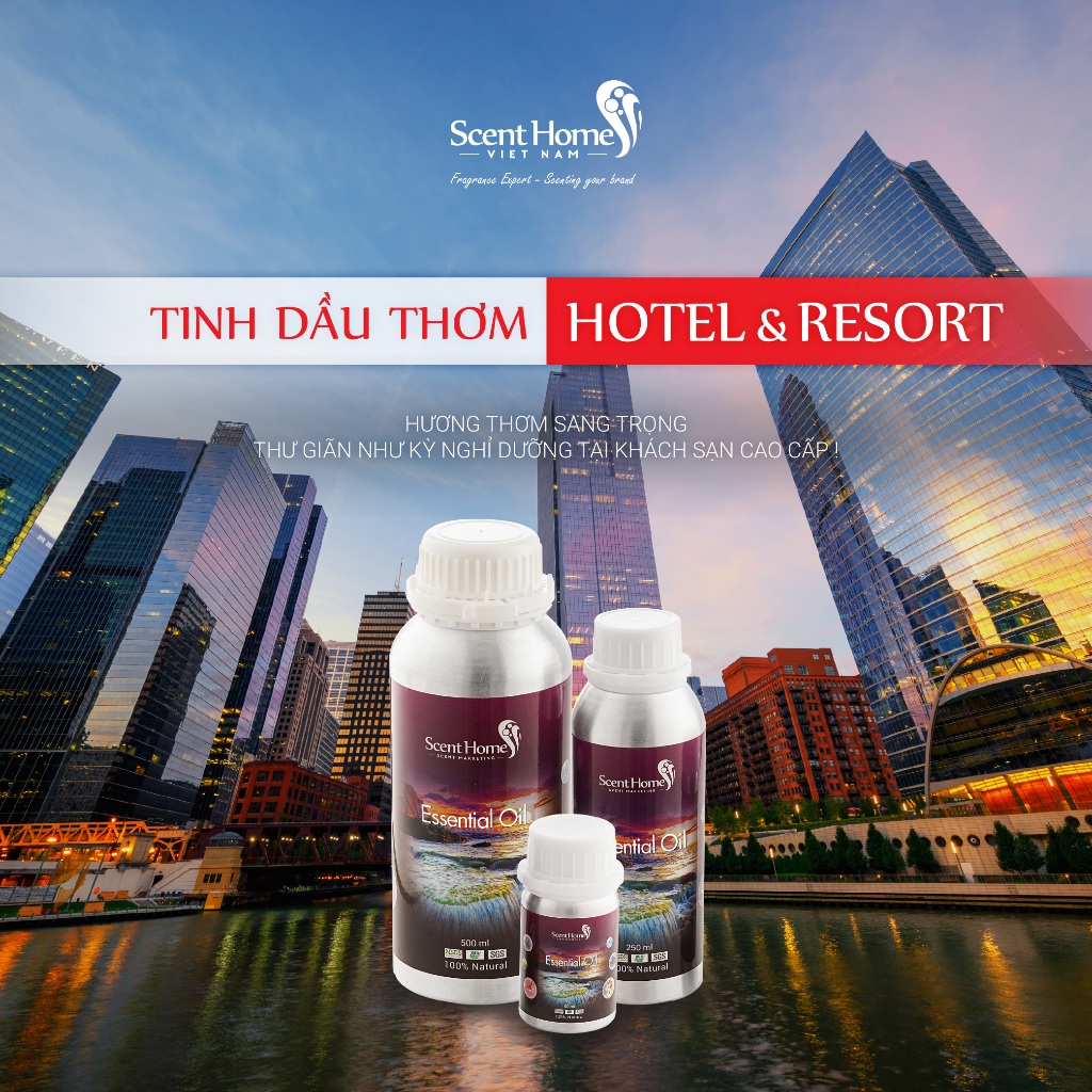 Tinh dầu 𝐒𝐜𝐞𝐧𝐭 𝐇𝐨𝐦𝐞𝐬 thể tích 100ml (mùi hương Hotel & Resort) | Shopee Việt Nam