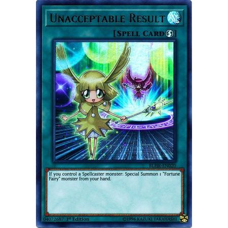 [ Bài Yugioh Chính Hãng ] Unacceptable Result - BLHR-EN020 - Ultra Rare ...