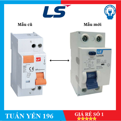 CB chống giật LS 2P 16A - 20A - 25A - 32A - 40A - 63A- Hàng Chính Hãng ...