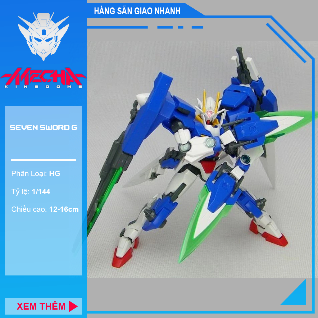 [SẴN HÀNG] Mô Hình Lắp Ráp GD HG 1/144 Seven Sword G 00 61 | Shopee ...