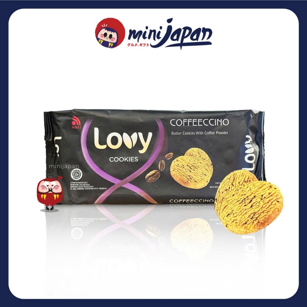 Bánh quy cookies Lovy Coffeeccino Indonesia 80g | Shopee Việt Nam