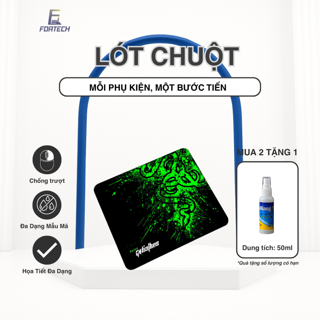 Lót chuột máy tính lớn gaming kê tay cute ForTech LC20 | Shopee Việt Nam
