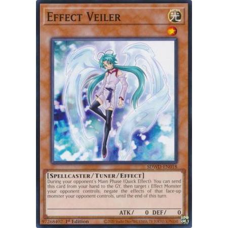 [Thẻ bài Yu-gi-oh] Effect Veiler - SDWD-EN018 - Common 1st Edition ...