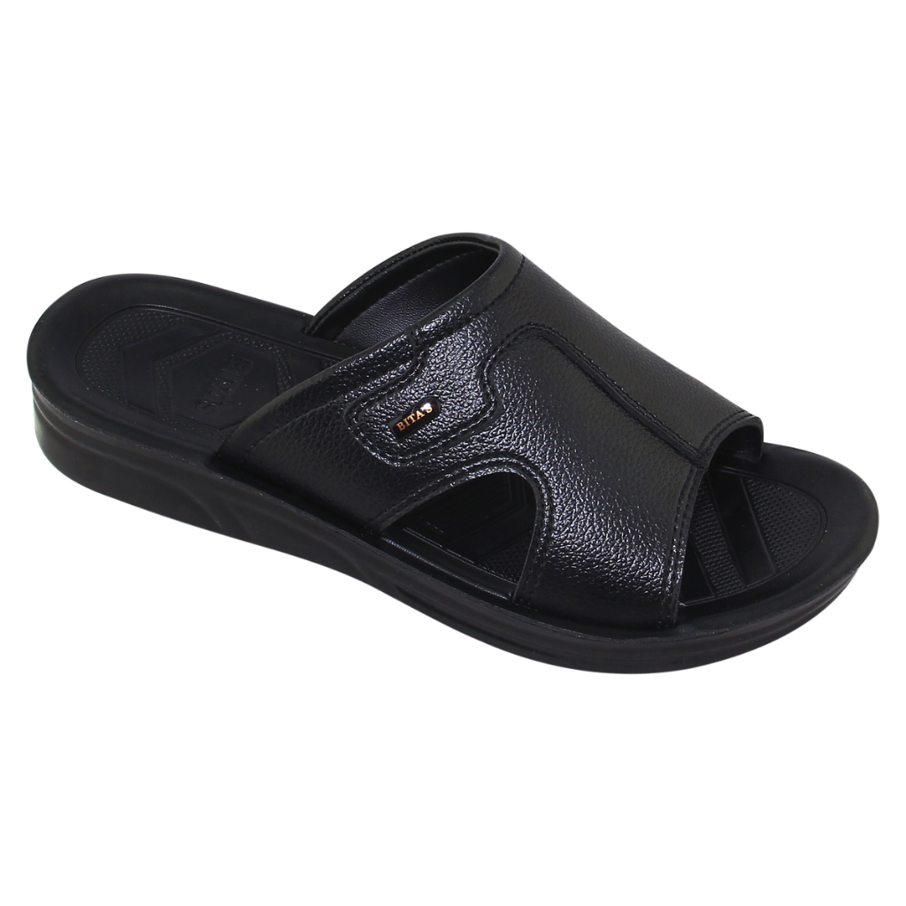 Dép quai ngang nam Bita's DUM.156 (Đen + Nâu + Vàng bò) | Shopee Việt Nam