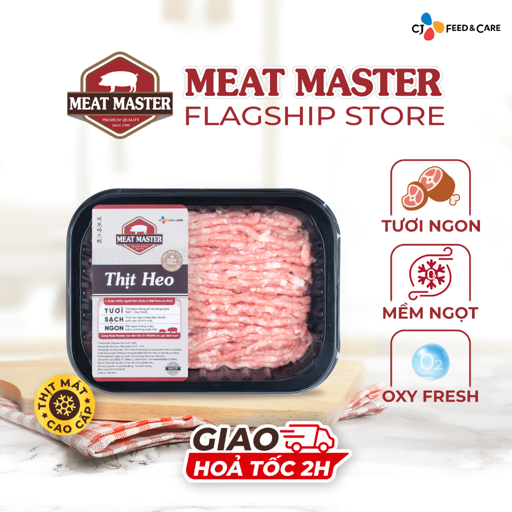 Thịt heo xay Meat Master ( khay 400G) | Shopee Việt Nam