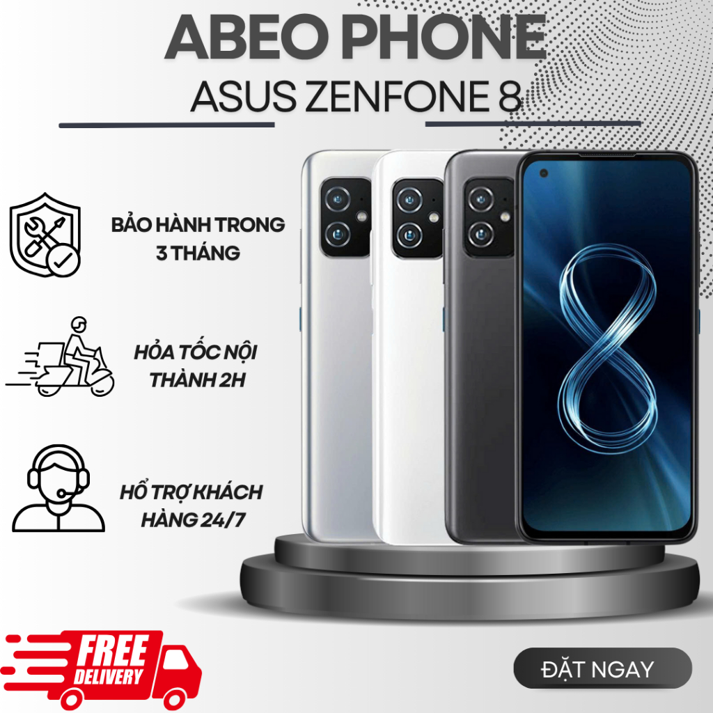 Điện Thoại ASUS ZENFONE 8 Ram 16/256GB 2 SIM Máy Đẹp Nguyên Zin | Shopee Việt Nam