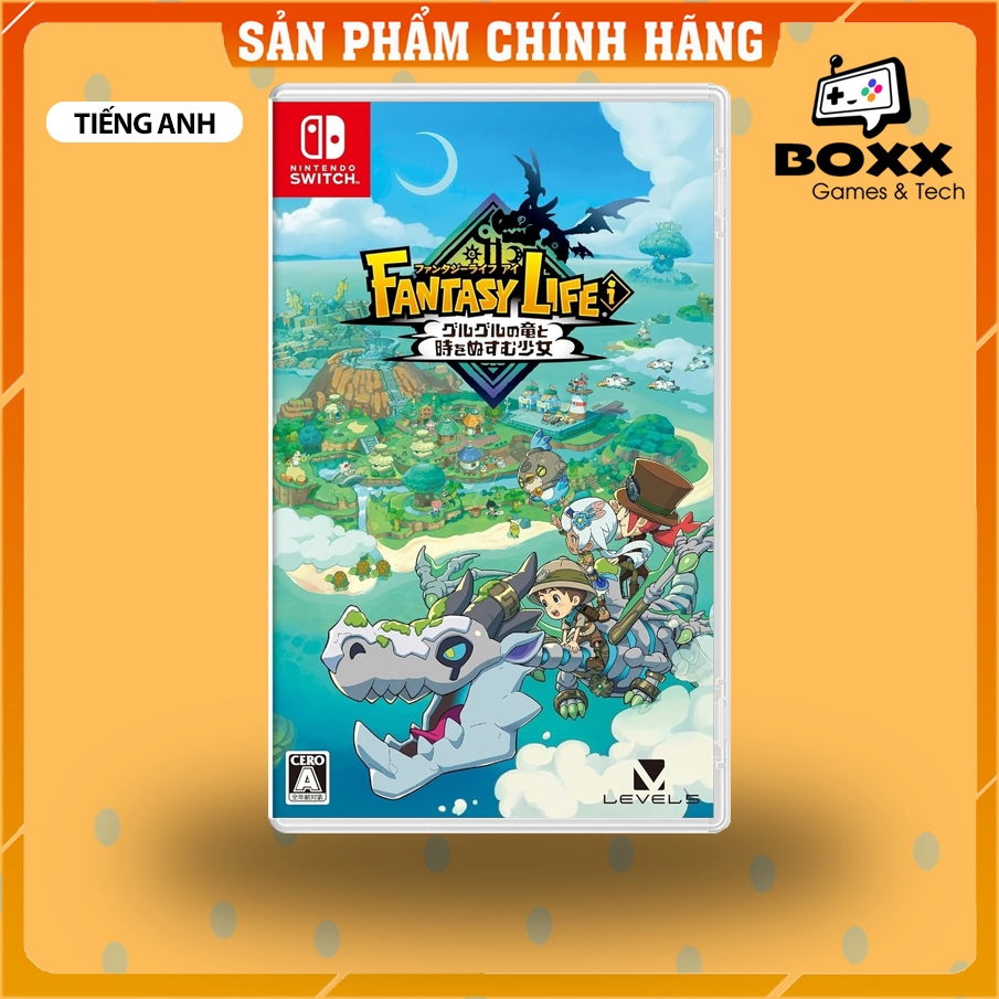 Băng Game Fantasy Life i: The Girl Who Steals Time Nintendo Switch ...