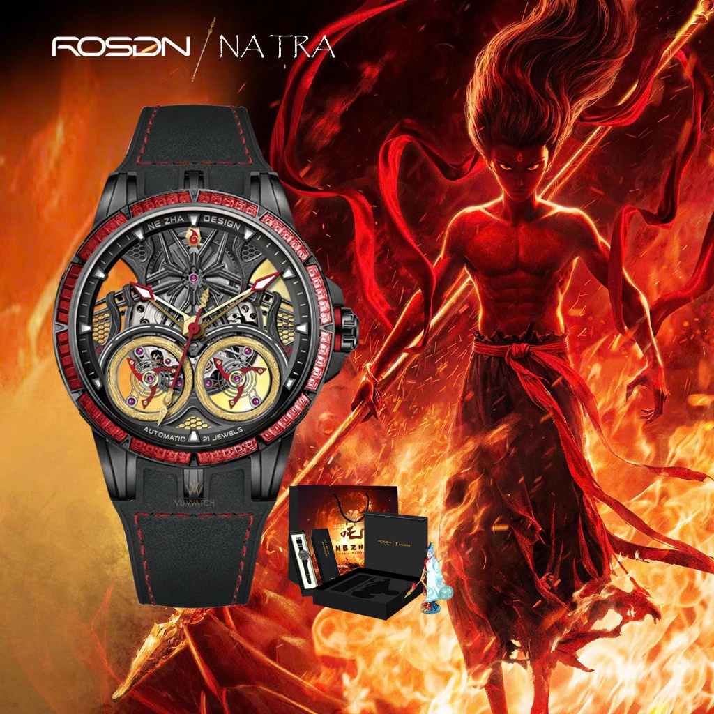 Đồng Hồ Nam ROSDN G2766 | HUYỀN THOẠI NATRA | Tặng 1 lần thay kính, mô hình Natra | Shopee Việt Nam