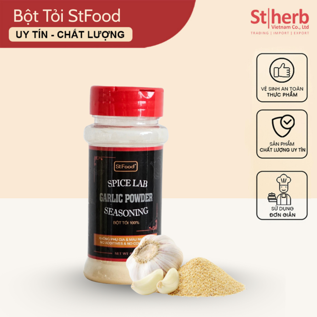 BỘT TỎI (GARLIC POWDER) THƯƠNG HIỆU STFOOD 40G | Shopee Việt Nam