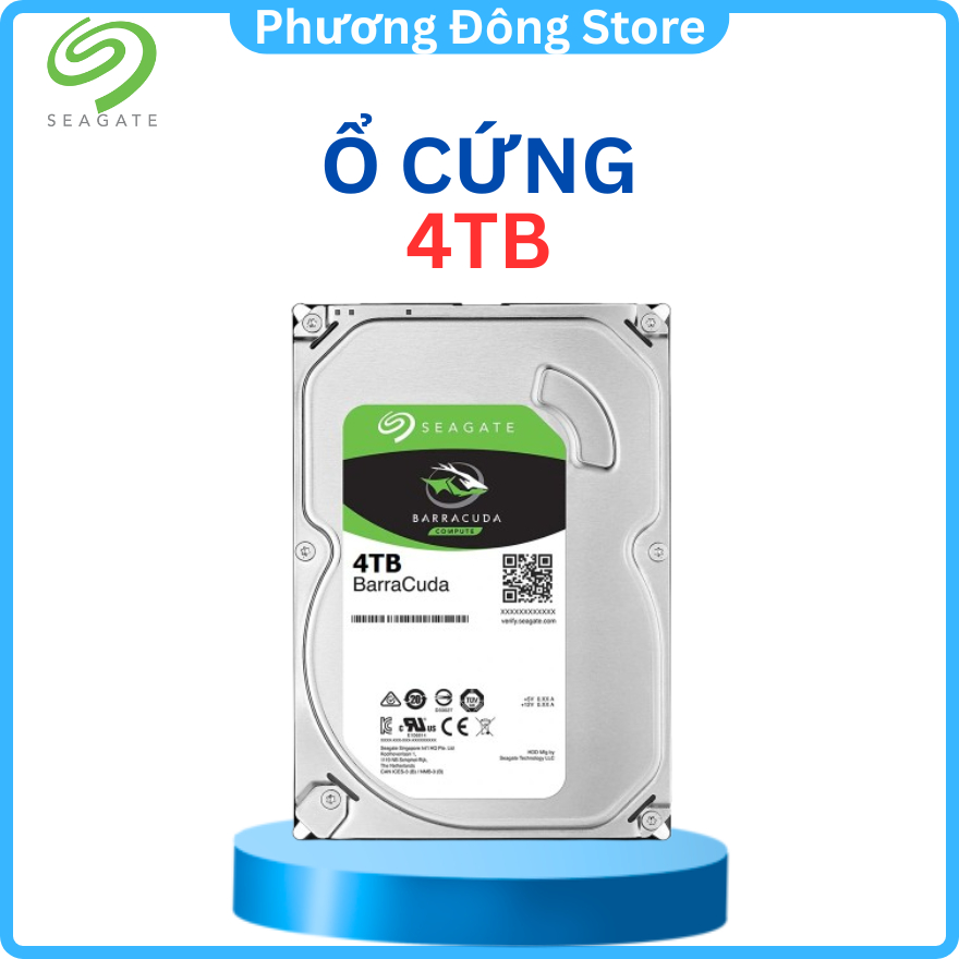 Ổ cứng HDD SEAGATE 4TB, Công suất lớn, tốc độ cao, dung lượng khủng ...