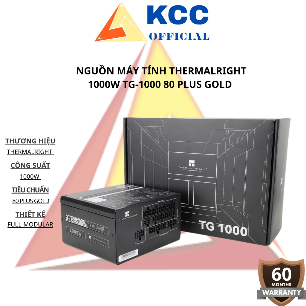 Nguồn máy tính Thermalright 1000W TG-1000 80 Plus Gold | Shopee Việt Nam
