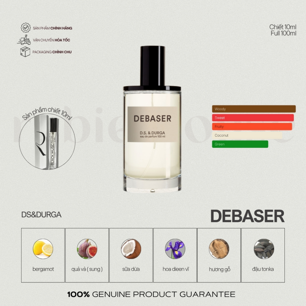 Nước Hoa D.S & Durga | DEBASER | Chiết 10ml | Shopee Việt Nam