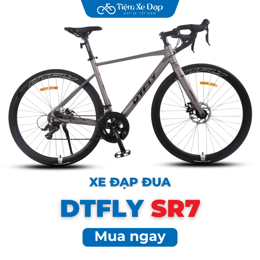 Xe đạp đua DTFLY SR7, Khung Nhôm 6061, Tay Đề Lắc SENSAH R7 | Xe Đạp ...