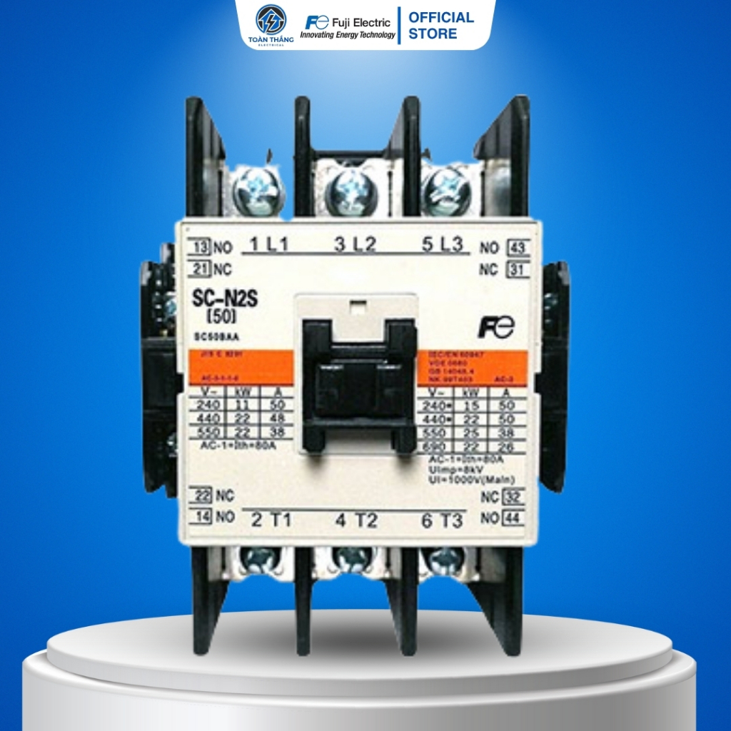 Khởi Động Từ Contactor Fuji Electric SC-N2S AC220V – Chính hãng, Điều Khiển AC220V | Shopee Việt Nam