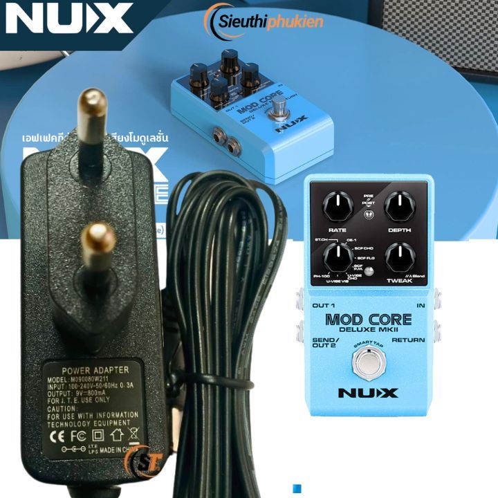 Adapter 9V Dùng Cho MIDI Controller, Synth, Zoom G1Xon - bảo hành 1 năm ...