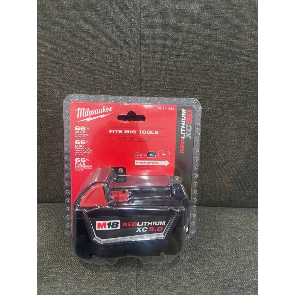 PHỤ KIỆN MILWAUKEE(PIN 5.0 MILWAUKEE M18)FULBOX NGUYÊN VỈ | Shopee Việt Nam