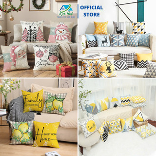 Gối tựa lưng gối vuông sofa 45cm trang trí phòng khách đệm lưng ngồi ...