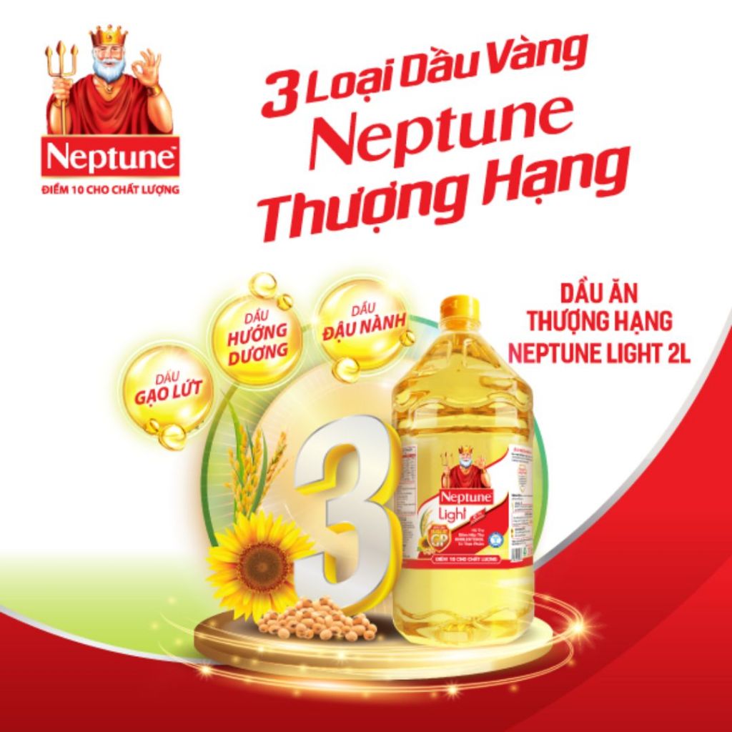 Dầu ăn thượng hạng Neptune Light 2L | Shopee Việt Nam
