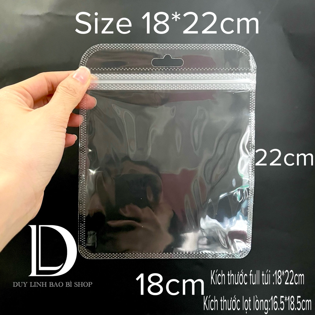(50cái) Túi zip trong suốt SIZE LỚN , 25*36cm, 30*40cm , túi trong suốt ...