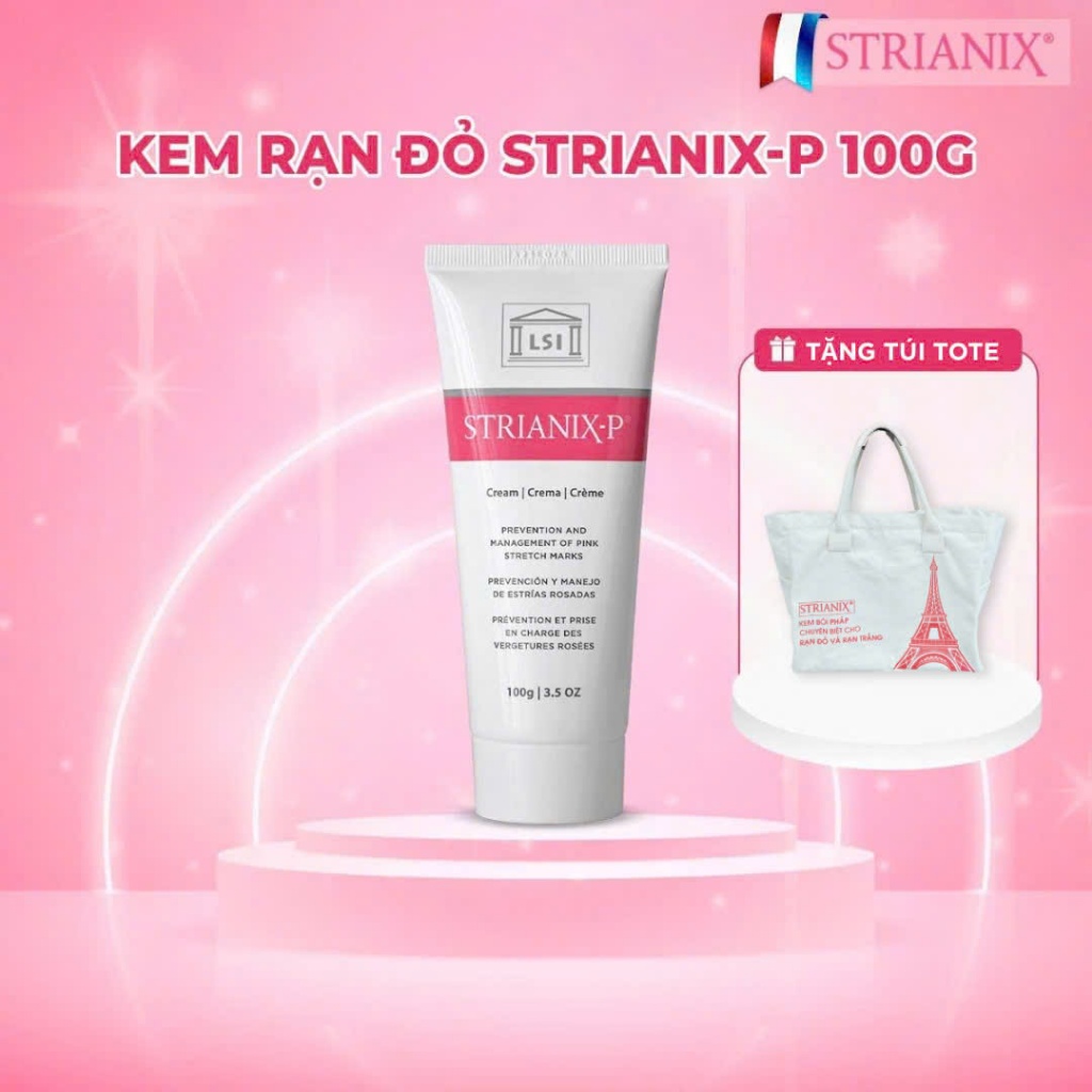 (CÓ QUÀ) Kem Rạn Đỏ STRIANIX-P 100g Làm Mờ Rạn Đỏ, Giảm Ngứa Rạn Nhập ...
