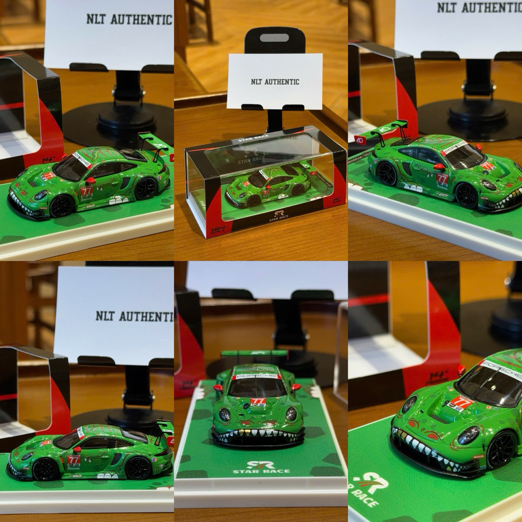 Xe STAR RACE PORSCHE 911 GT3 TYRANNOSAURUS COATING Rexy No 77 | Shopee ...