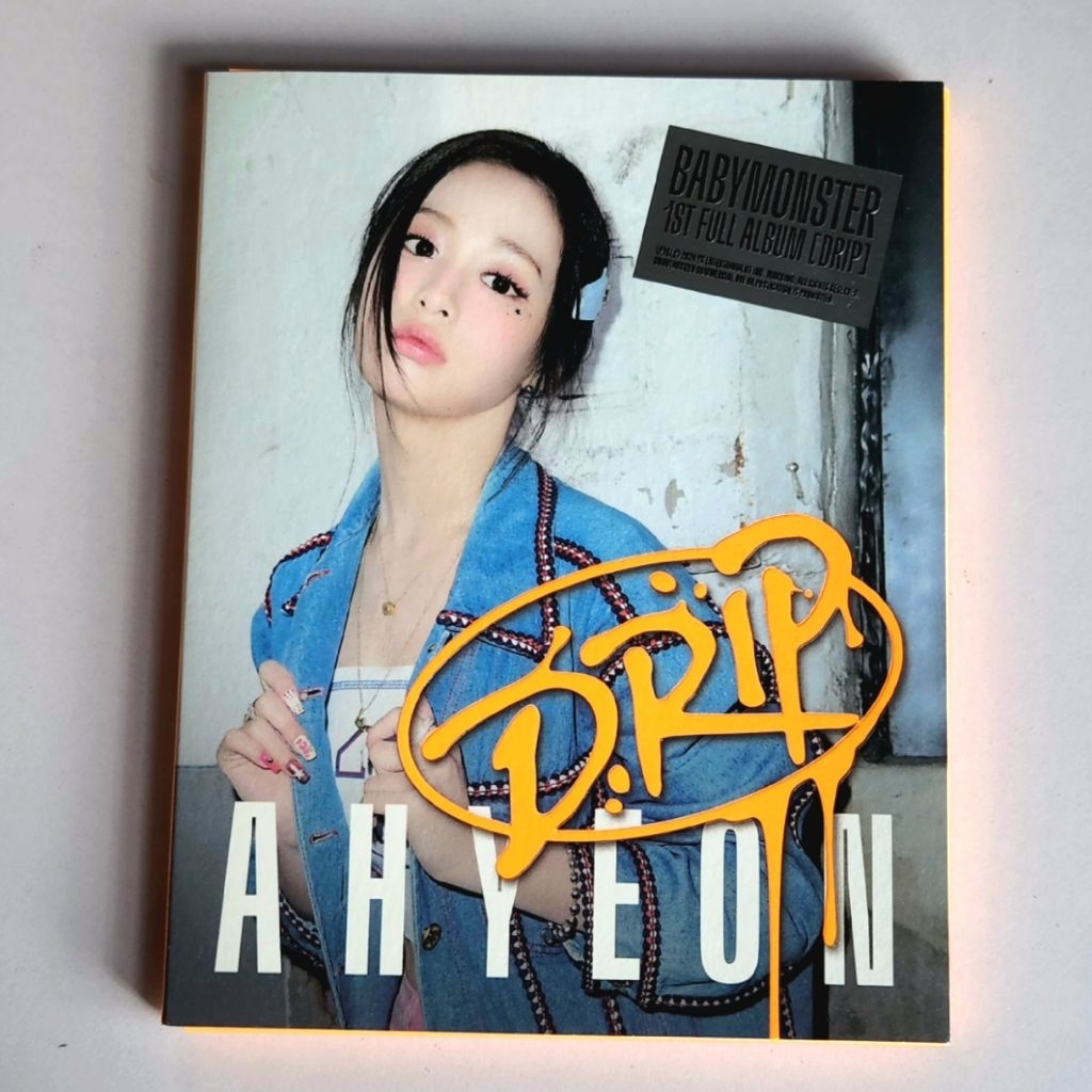 [RỖNG] (ĐỌC MÔ TẢ) ALBUM BABYMONSTER DRIP AHYEON TAG VER KHÔNG CARD ...