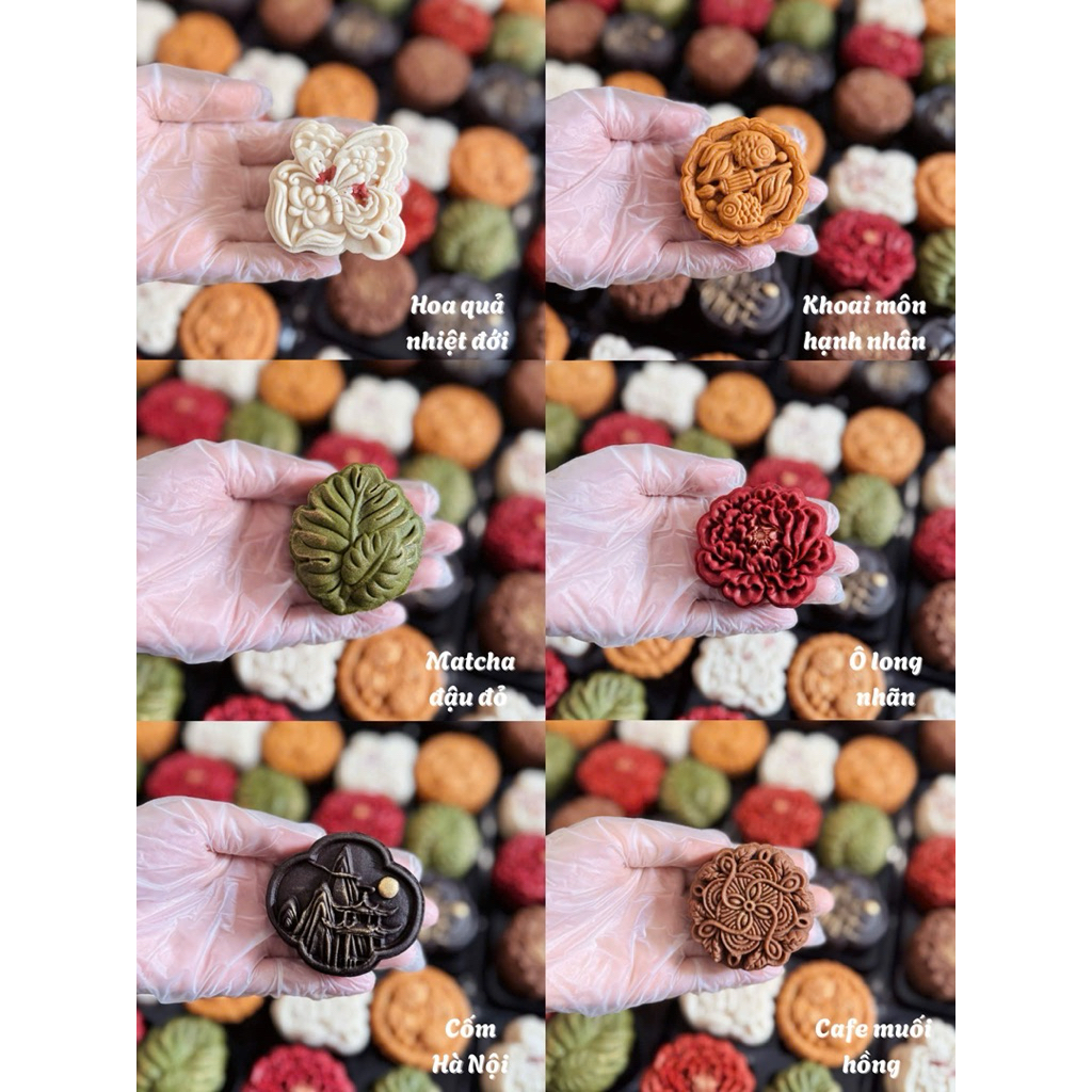 Bánh Trung Thu Mini 6 vị 75gram | Shopee Việt Nam