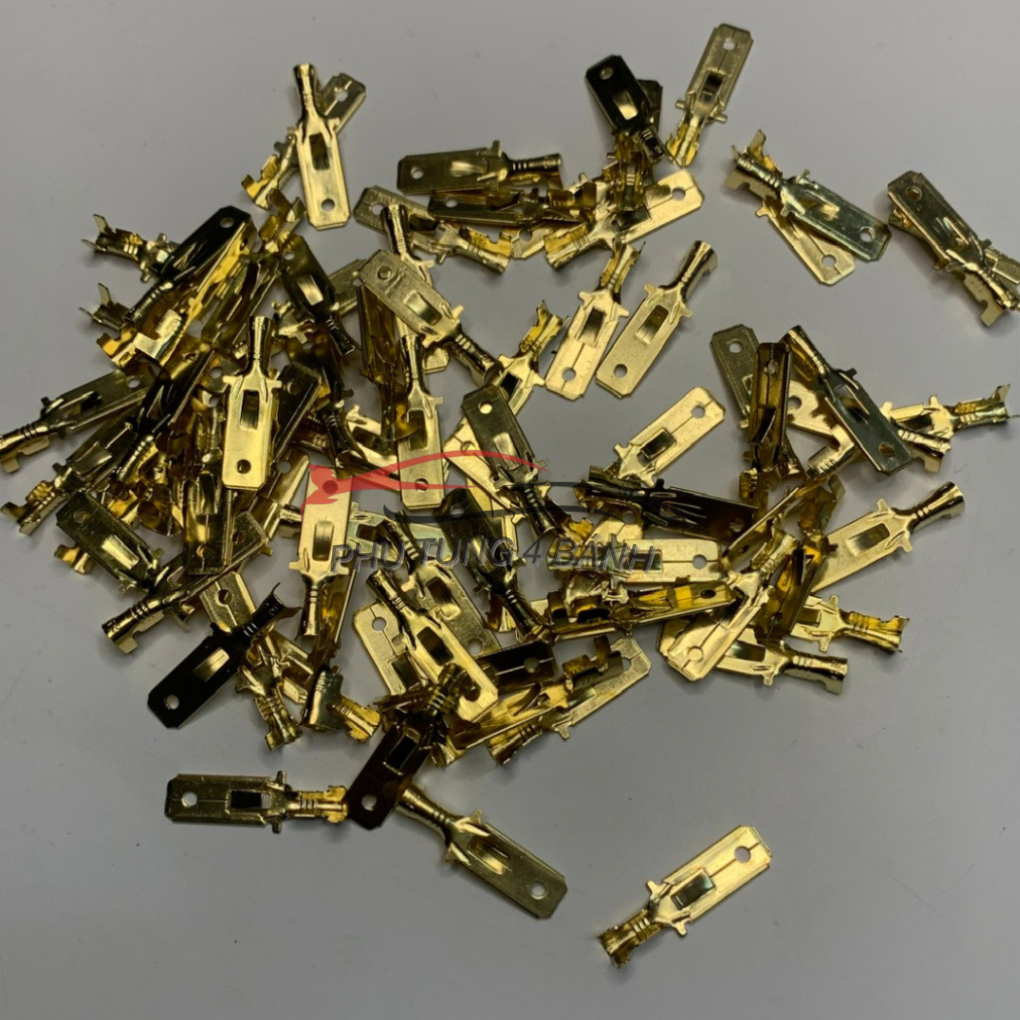 10 Đầu Cos Dẹp, Chân Ghim Đực-Cái, Đầu Nối Dây, Thiết Bị Điện, Giắc ...