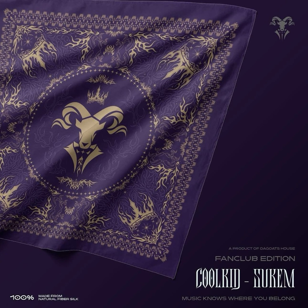 Khăn Bandana COOLKID SUKEM by DG House - fanclub edition-có sẵn ...