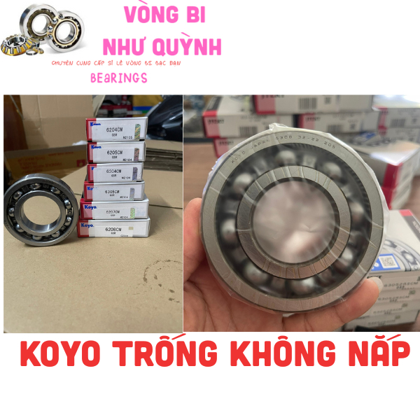 Vòng bi bạc đạn KOYO không nắp 6308 6309 6310 6311 6312 6313 6314 nắp ...