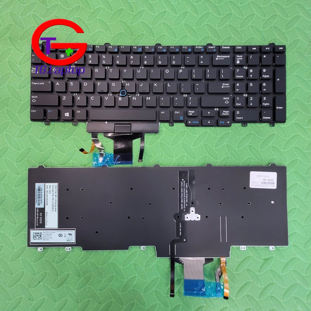 (ZIN) Bàn phím Laptop Dell Latitude E5550 E5570 E5580 5580 5570 5550 ...