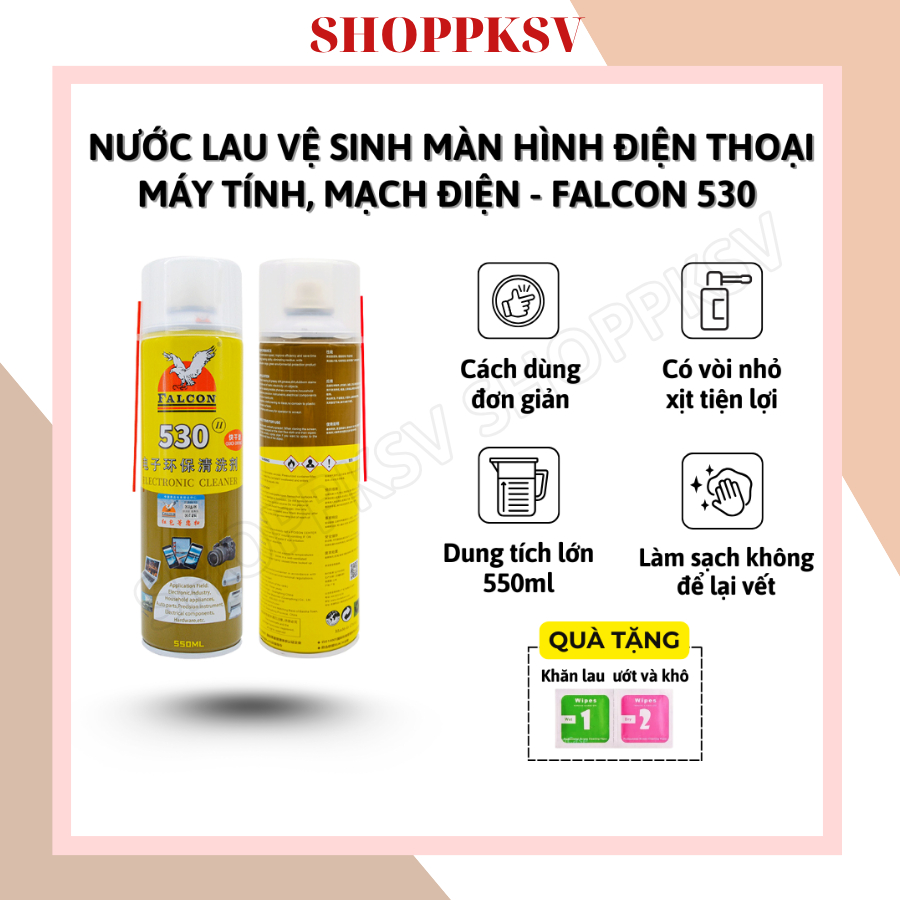 Dung Dịch Vệ Sinh Falcon 530-II Nâng Cấp, Nước Tẩy Rửa Màn Hình, máy ...