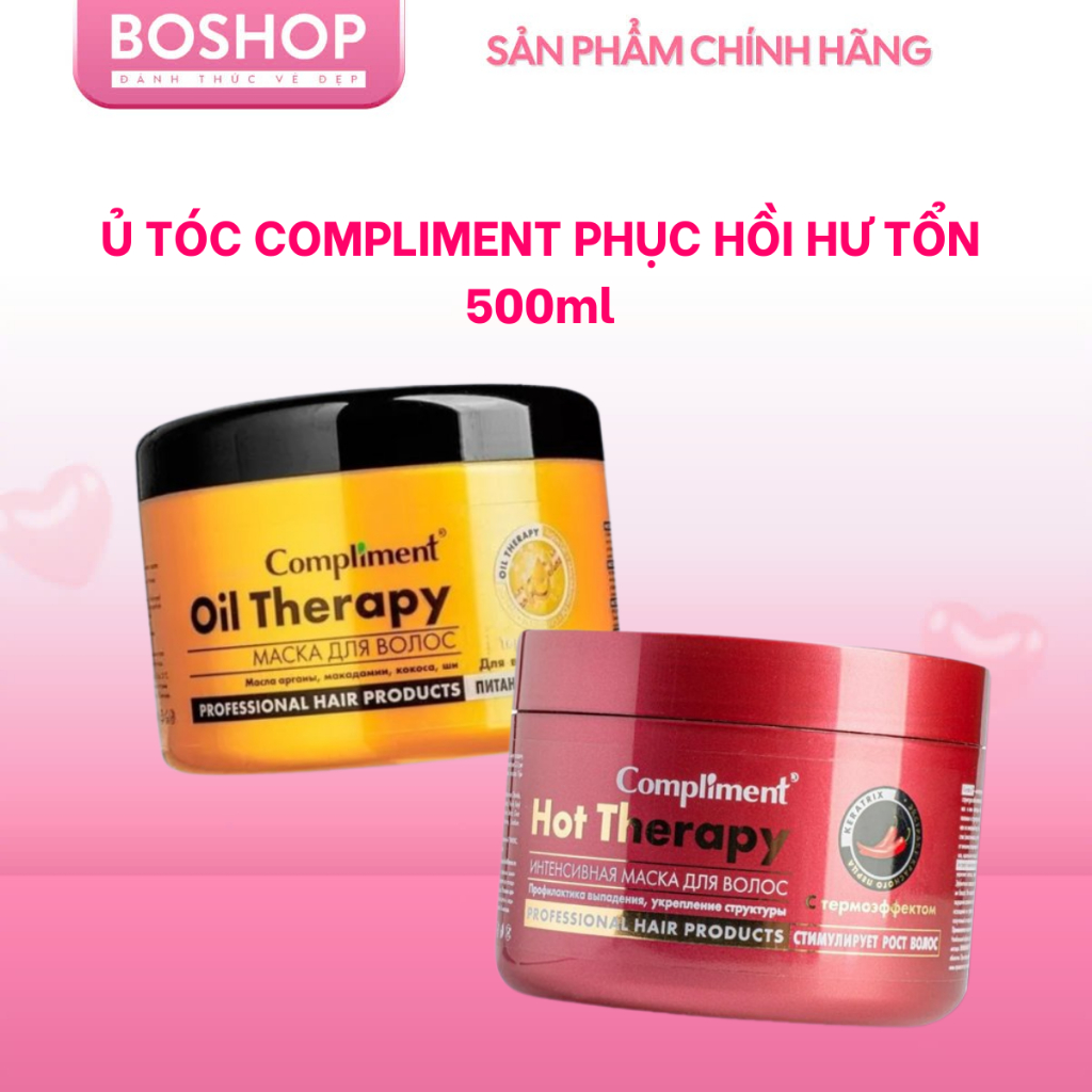 Ủ Tóc Compliment Oil Therapy 500ml Phục Hồi Và Nuôi Dưỡng Tóc Chắc Khỏe ...