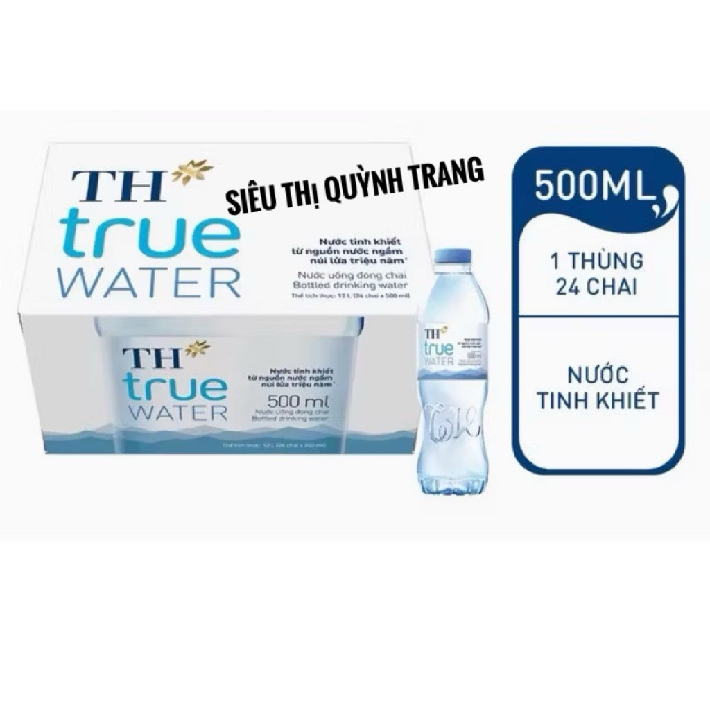 Thùng 24 Chai Nước Suối TH True Water 500ml ... | Shopee Việt Nam